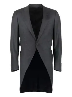 Canali Single-breasted Long-sleeve Jacket - Grey