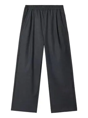 TOUT A COUP Pleated Trousers - Grey