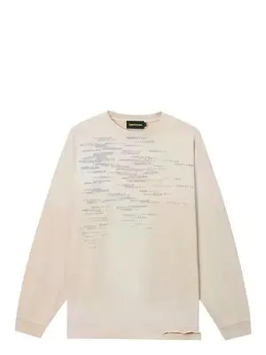 MINI CREAM Logo Long-sleeve Top - Neutrals