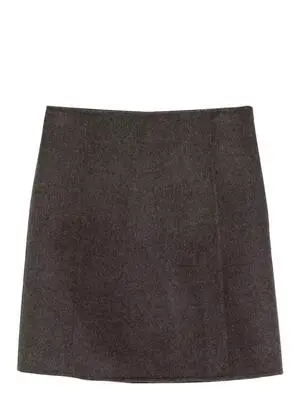 P.A.R.O.S.H Wool Mini Skirt