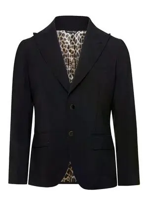 REVERES 1949 Single-breasted Blazer - Black