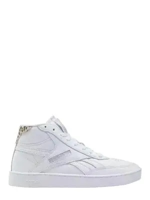 REEBOK Club C Form Leopard High-top Sneakers - White