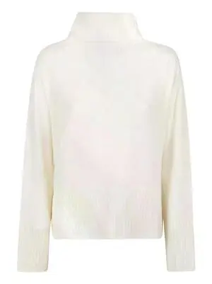 ARAGONA Cashmere Turtleneck Sweater - Neutrals