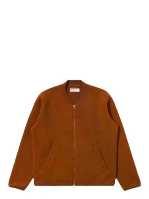 Universal Works Zip-fastening Bomber Jacket - Brown