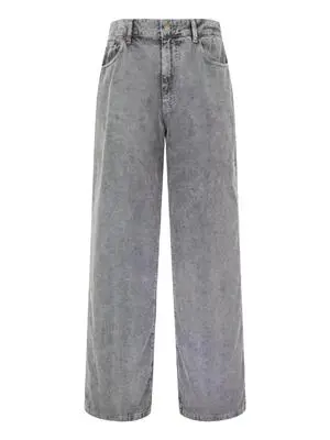 STUDIO TOMBOY Five-pocket Corduroy Trousers - Grey