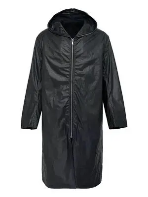 Rick Owens Mac Hooded Raincoat - Black