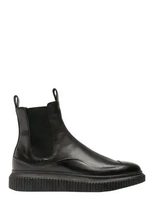 Officine Creative Chelsea Leather Boots - Black