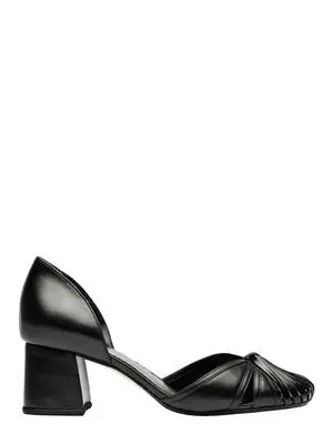 STUDIO CHOFAKIAN 40mm Cut-out Knot Pumps - Black