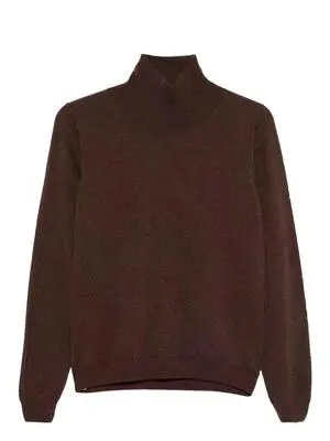 Incentive! Cashmere Jelmo High-neck Cashmere Jumper - Brown
