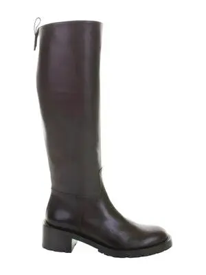 GUGLIELMO ROTTA Colin Ranch Leather Knee-high Boots - Brown