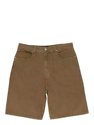 SINCLAIR Denim Shorts - Brown