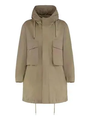 Herno Drawstring-hood Parka - Neutrals