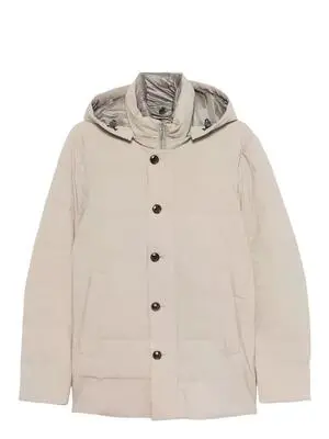 MONTECORE Hooded Coat - Neutrals