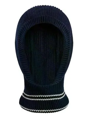 Fusalp Ribbed Wool Balaclava - Blue