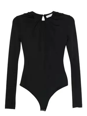 Viktor & Rolf Draped Bodysuit - Black