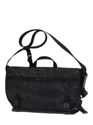 PORTER-YOSHIDA & CO Logo-patch Messenger Bag - Black