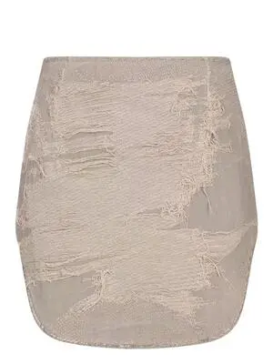 DIESEL® D-ada Skirt - 9dw Melange Grey