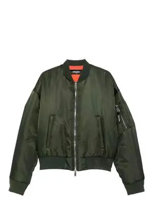 Dsquared2 Zip-front Bomber Jacket - Green