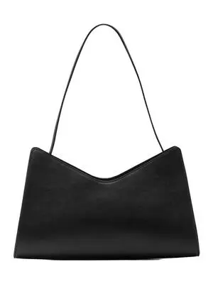 Marsèll Trapezoid Leather Tote Bag - Black