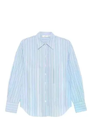 Bite Studios Striped Button-down Shirt - Blue