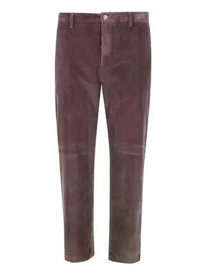 Paul Smith Corduroy Straight-leg Pants - Brown