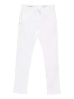 Jacob Cohen Straight-leg Trousers - White