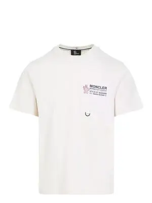 Moncler Graphic Cotton T-shirt - White