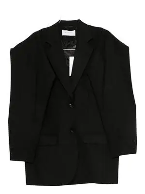 Viktor & Rolf Wool Double-breasted Blazer - Black