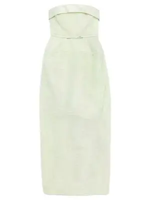 Viktor & Rolf Ruffled Maxi Dress - Green