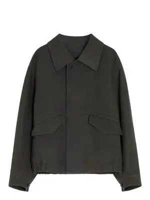 LEMAIRE Flap-pockets Shirt Jacket - Green