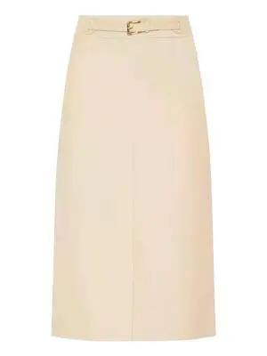 Valentino Garavani Belted Skirt - Neutrals