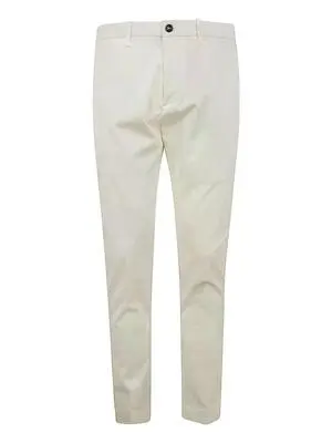 NINE:INTHE:MORNING Straight-leg Trousers - White