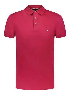 Tommy Hilfiger Stretch-cotton Polo Shirt - Red