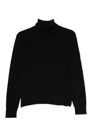 GOTHA Long-Sleeve Turtleneck Sweater Black