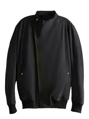 Rick Owens Asymmetrical Bomber Jacket - Black