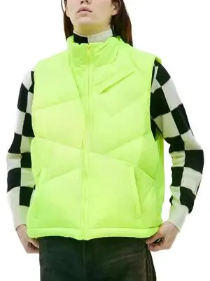 UNDERCOVERISM Quilted Puffer Vest - Yellow