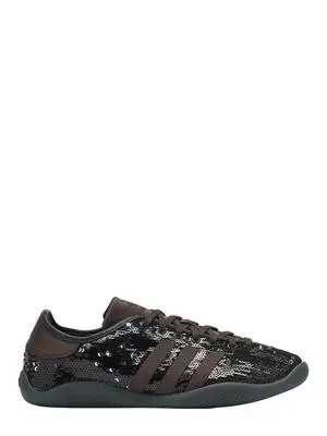 WALES BONNER Sequin-embellished Low-top Sneakers - Brown