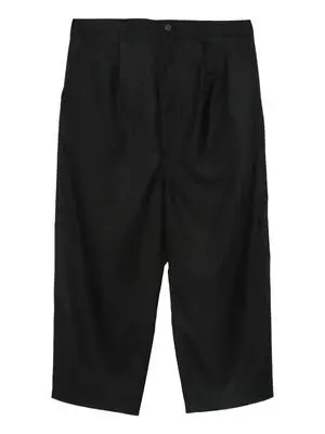 Comme Des Garçons Pleated Trousers - Black