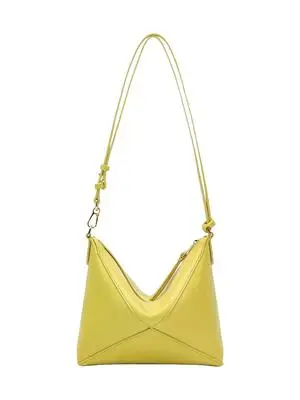 Loewe Puzzle Fold Geometric-zip Shoulder Bag - Yellow