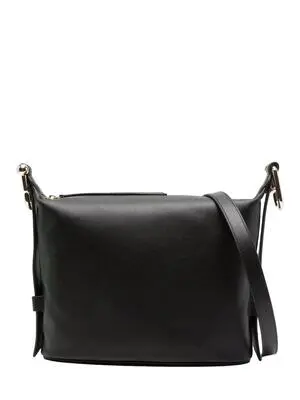 Furla Tonie Leather Shoulder Bag - Black