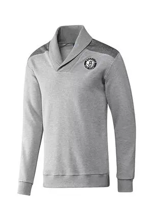 Adidas Nba Brooklyn Nets Sweatshirt - Grey