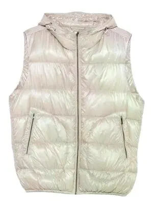 Herno Hooded Gilet - Neutrals