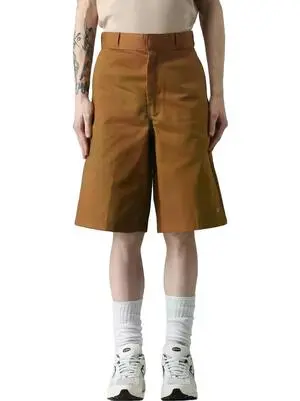 Dickies Logo-patch Bermuda Shorts - Brown