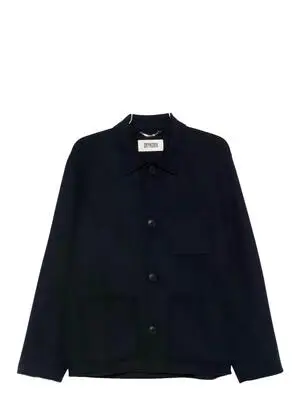 DRYKORN Patch-pocket Buttoned Jacket - Blue