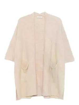 Bruno Manetti Pocketed Open-front Cardigan - Neutrals