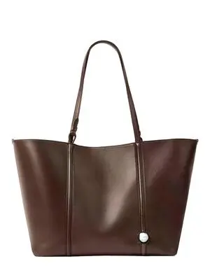 Jacquemus Leather Tote - Brown