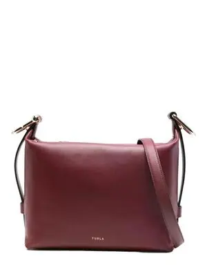 Furla Tonie Leather Shoulder Bag - Red