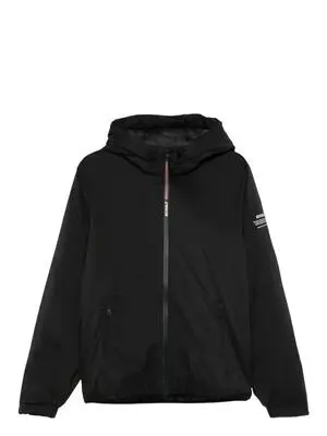 ECOALF Hooded Zip-front Jacket - Black