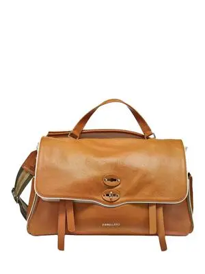 ZANELLATO Postina Racquet Club Tote Bag - Brown