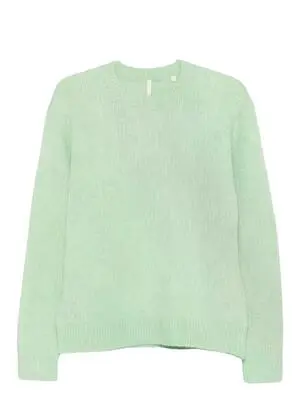 SUNFLOWER Ribbed Crew-neck Sweater - Green